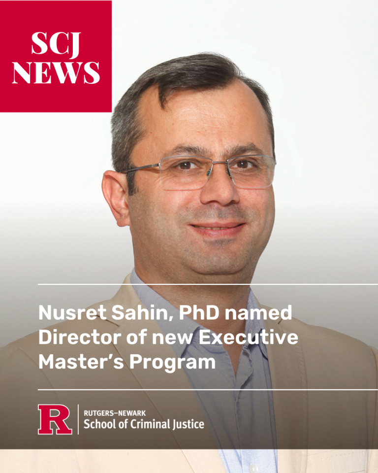 Nusret Sahin, PhD, named Director of new Executive Master’s Program